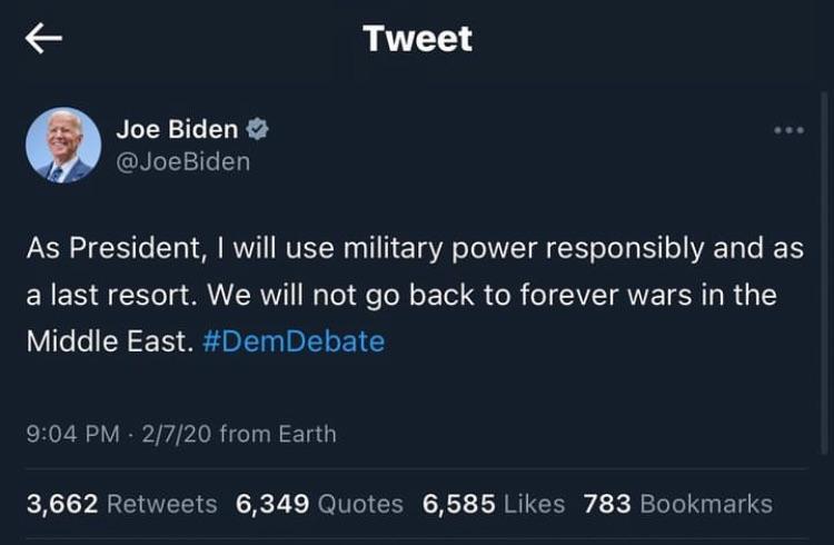 Genocide joe tweets that aged horribly | Scrolller