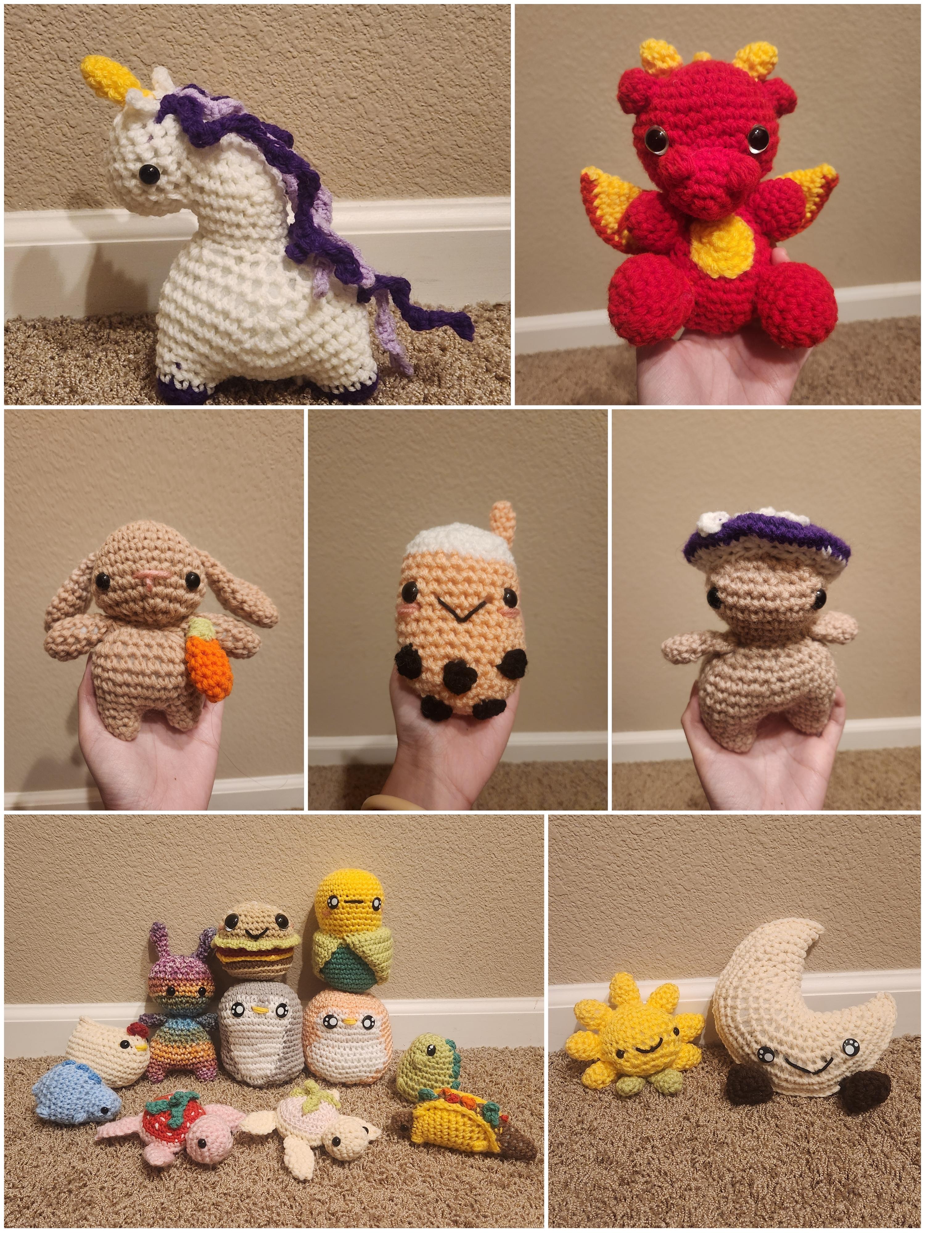 My collection of plushies i made | Scrolller