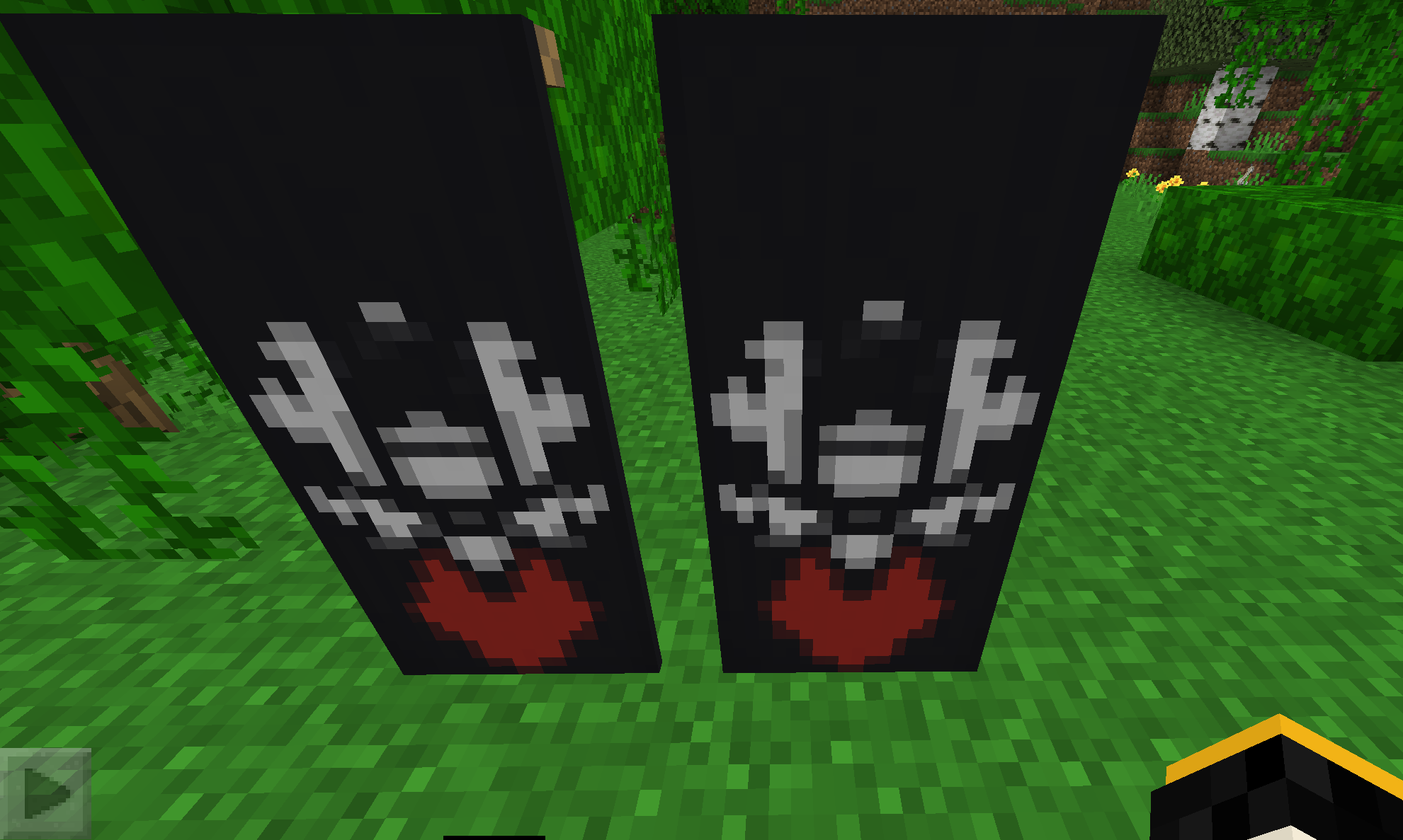 I made a Deltarune themed banner in Minecraft! | Scrolller