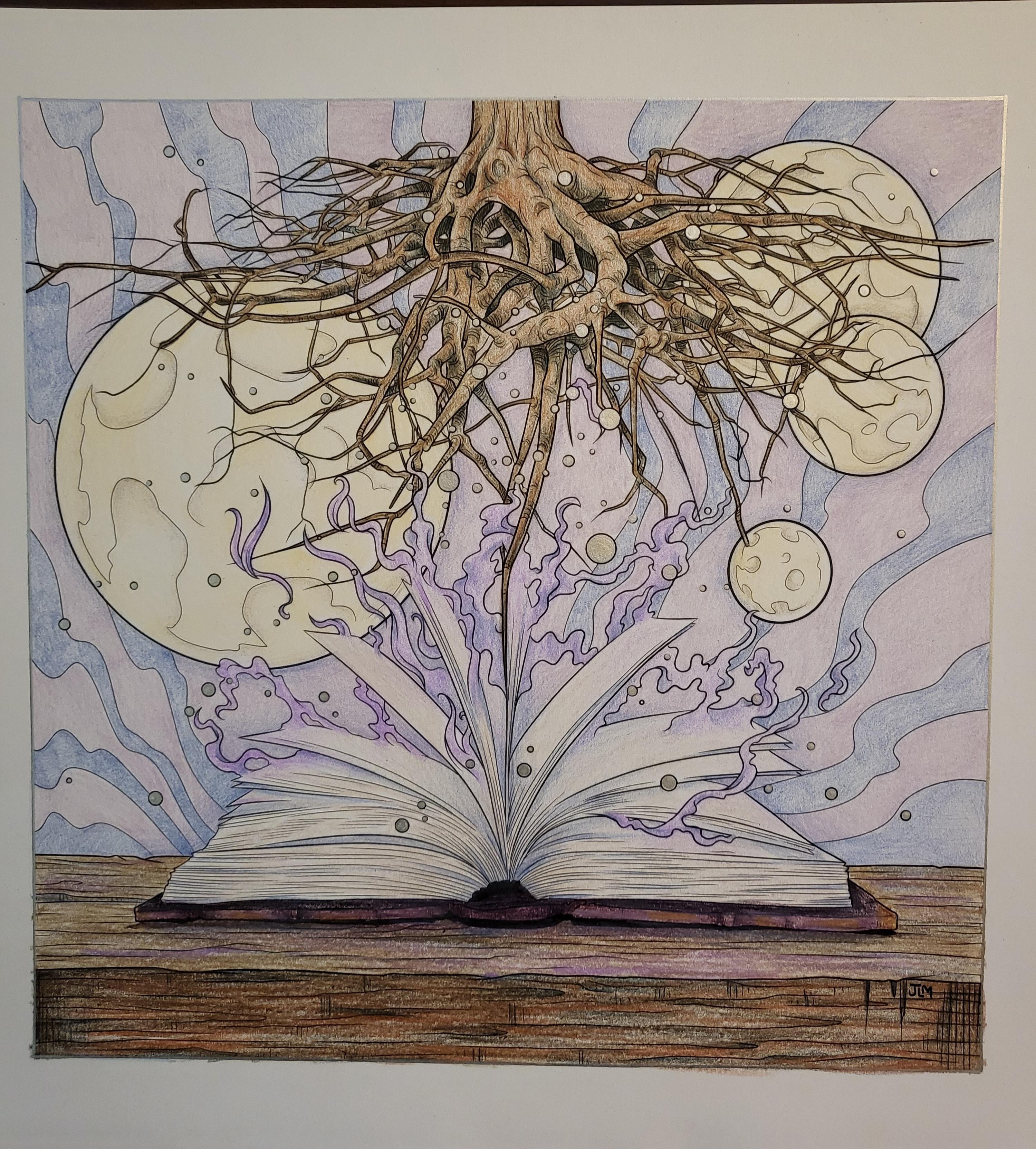 From Mythographic - Illusion, first finished page of 2025 | Scrolller