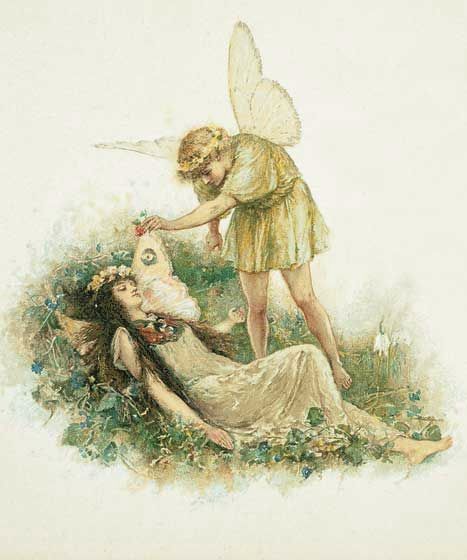 A Midsummer Night's Dream - Titania Asleep | Scrolller