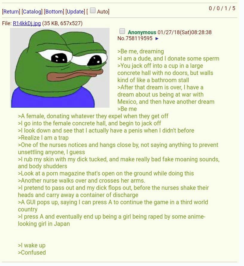 A normal night of sleep for /b/ | Scrolller