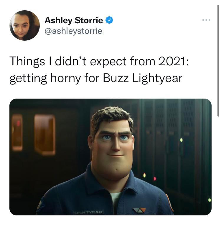 Buzz Lightyear's glow up | Scrolller