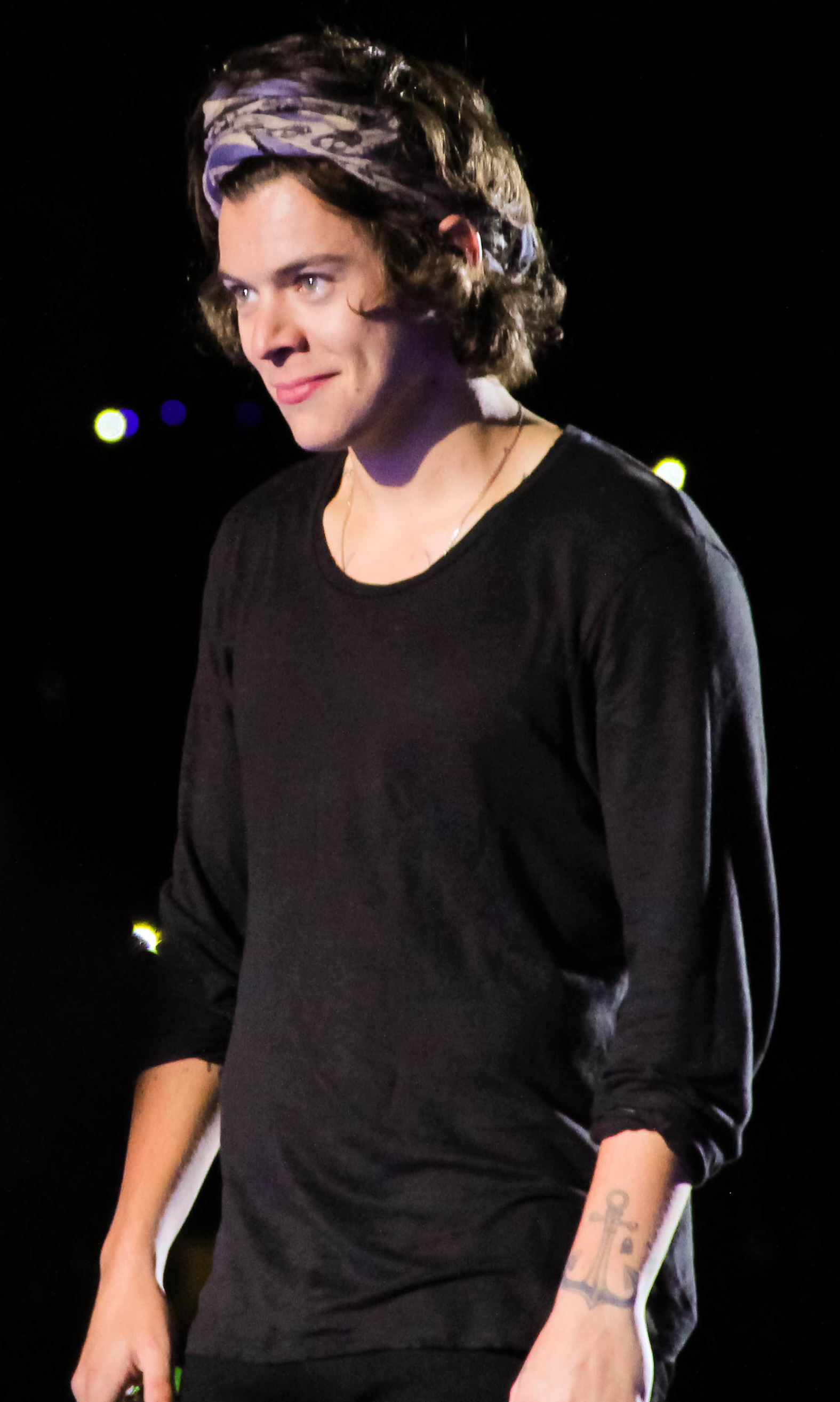 Styles during the Where We Are Tour in 2014 | Scrolller
