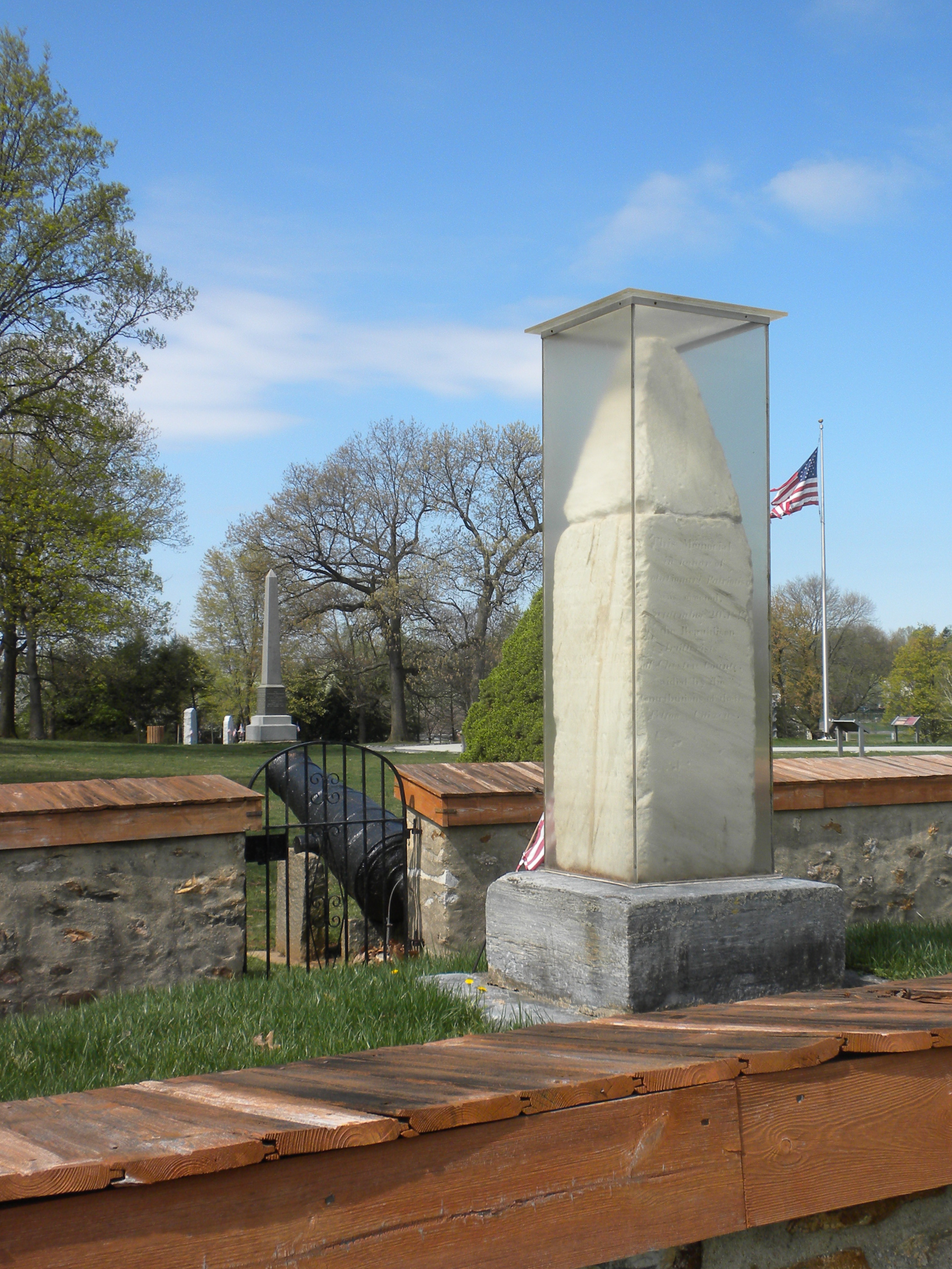 The present-day monument at the site of the battle | Scrolller