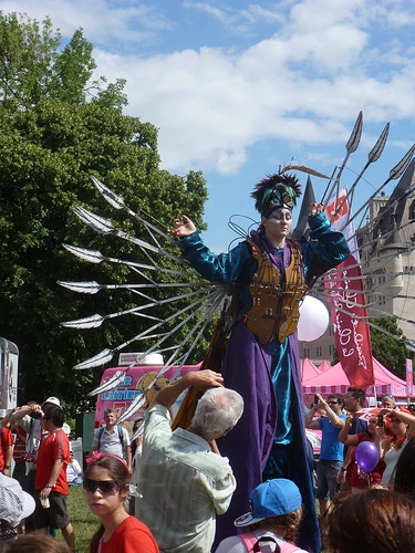 The Glorious Stilt Walkers | Scrolller