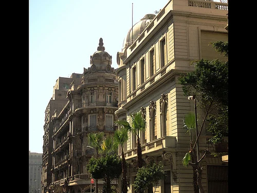 Beautiful buildings of downtown Cairo | Scrolller
