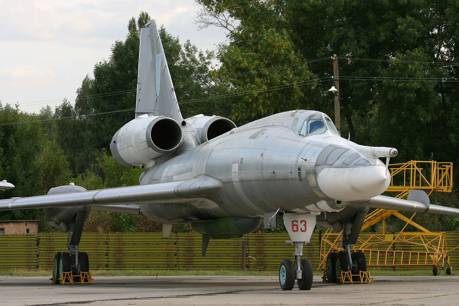 Tu-22KD with Kh-22 missile at Poltava Museum of Long-Range and Strategic Aviation | Scrolller