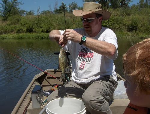 Topato with first catch | Scrolller